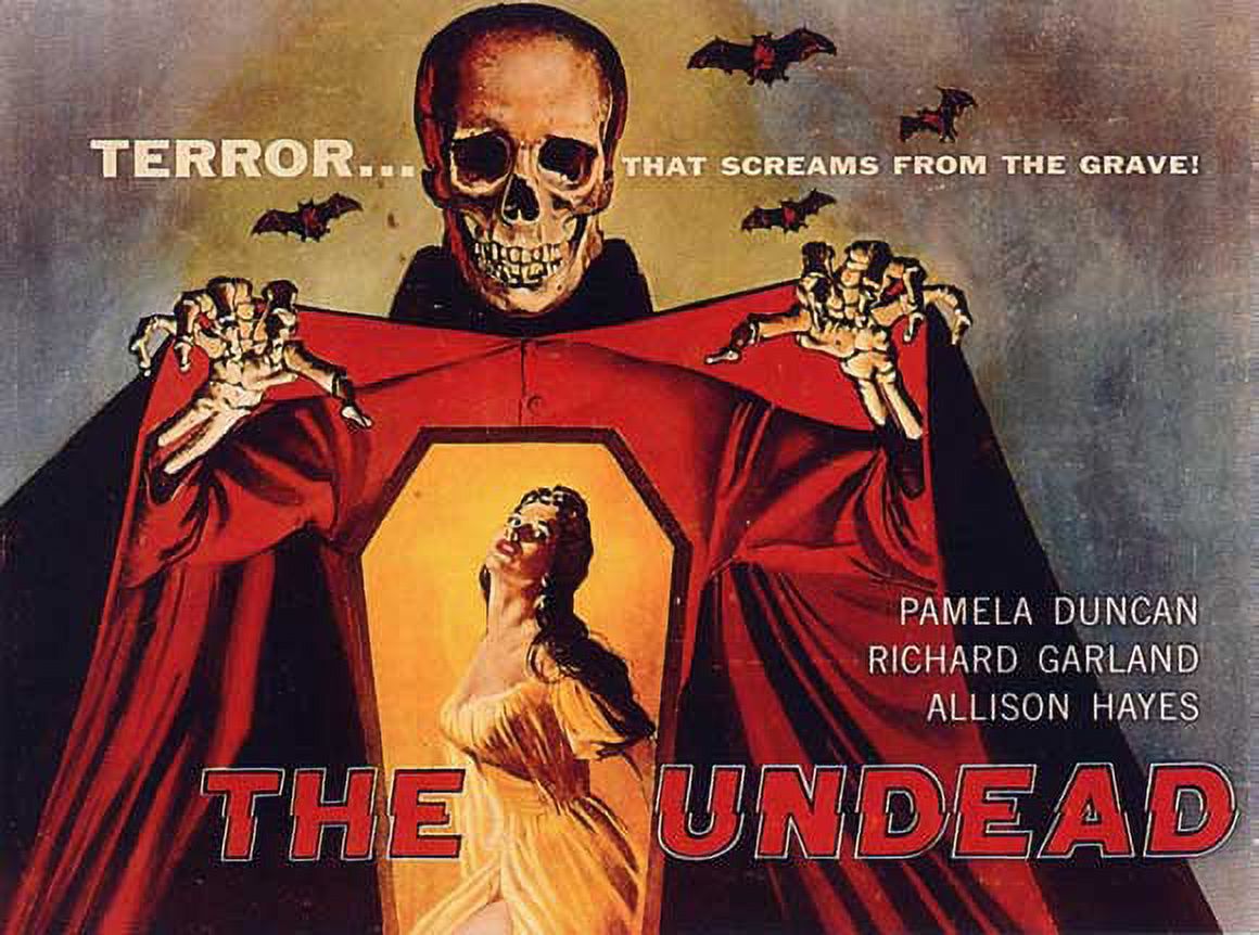 The Undead - movie POSTER (Style A) (11" x 14") (1957) - Walmart ...