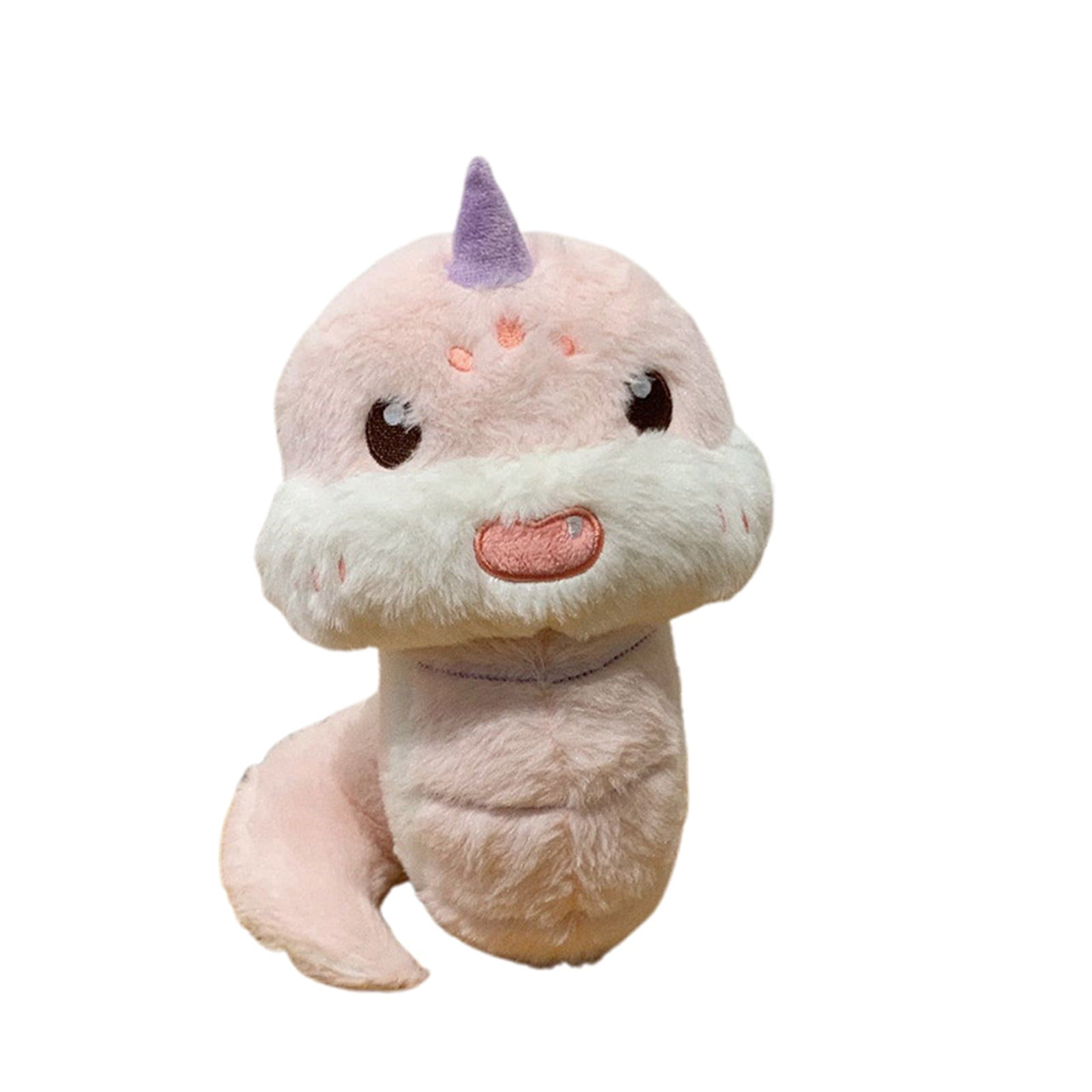 The Unicorn Cute Chubby Baby Snake Plush Toy Stuffed Animal Plush Toy ...