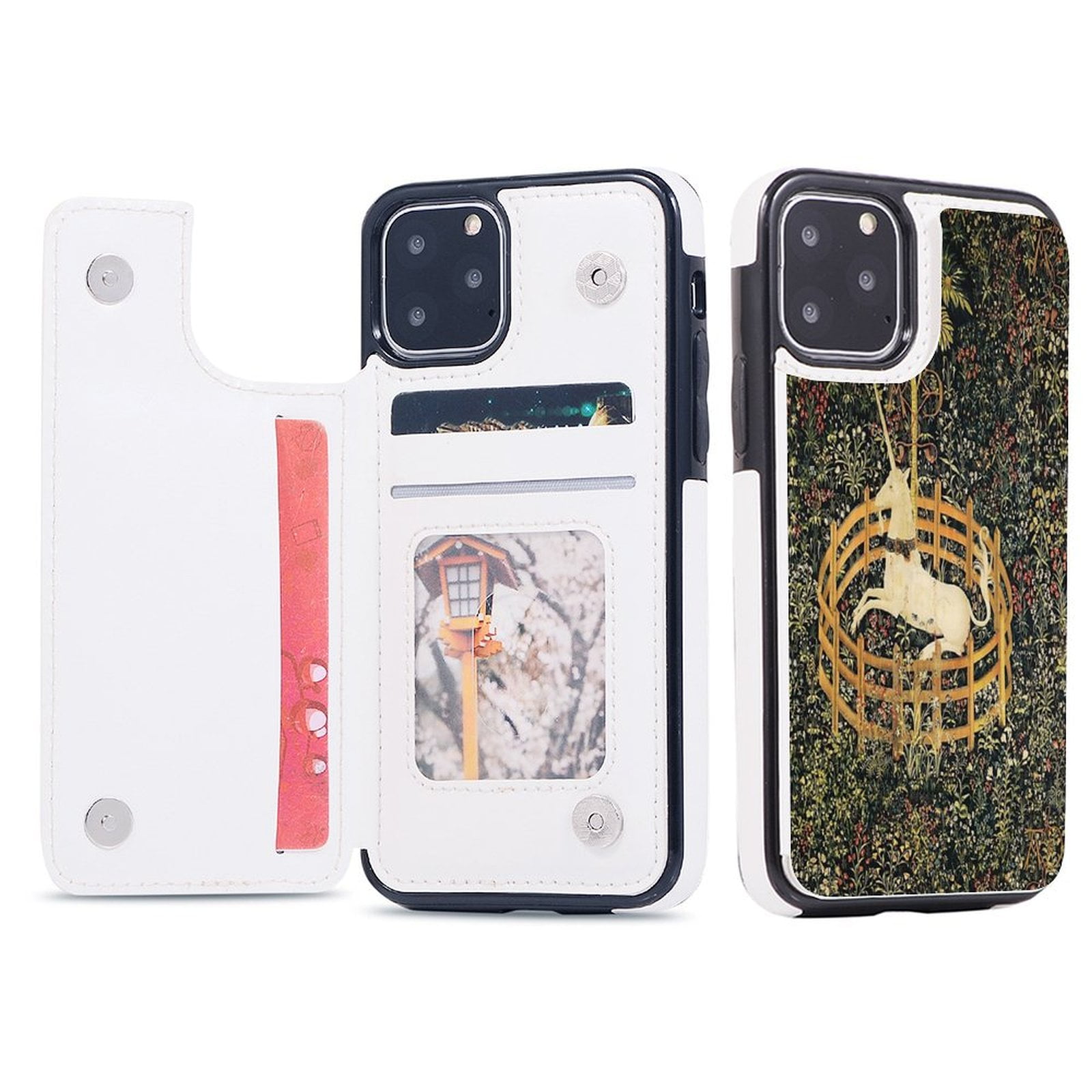 The Unicorn Is in Captivity And No Longer Dead Leather Wallet Case for ...