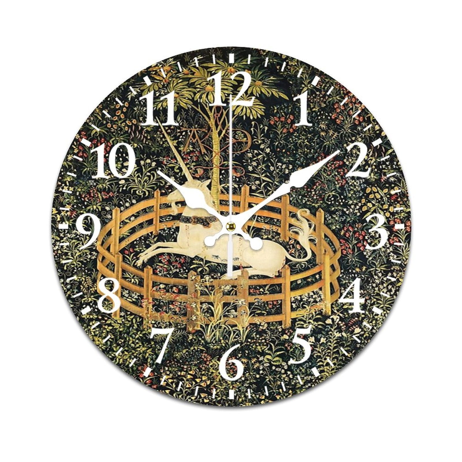 The Unicorn Is in Captivity And No Longer Dead Wall Clock Modern Design ...