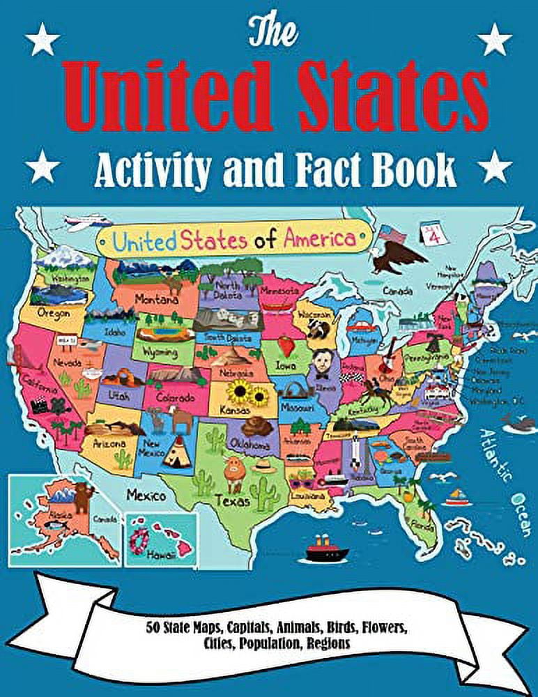 Pre-Owned The United States Activity and Fact Book: 50 State Maps ...