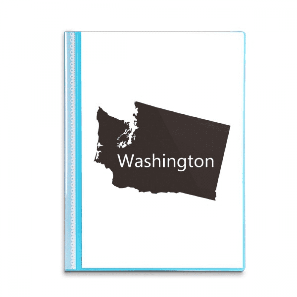 The United States Map Book Sheet Protectors Portfolio Binder Folder ...