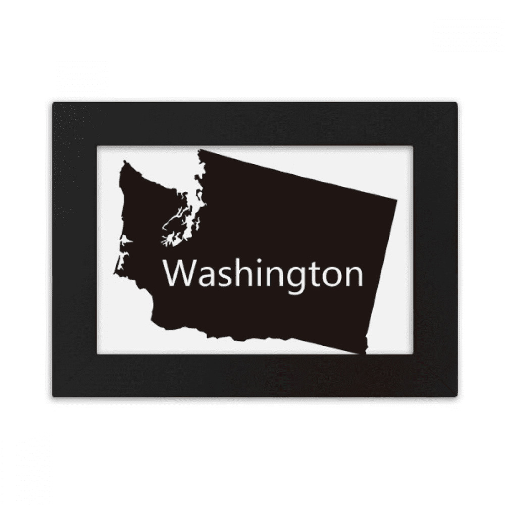 The United States Map Desktop Photo Frame Ornaments Picture Art ...
