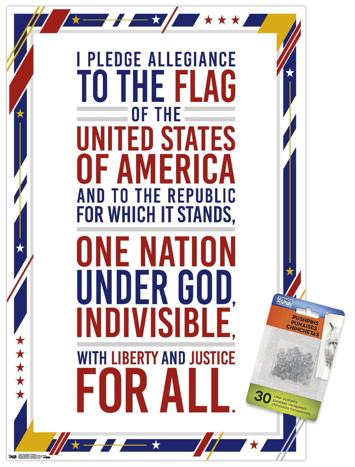 Pledge Of Allegiance Poster
