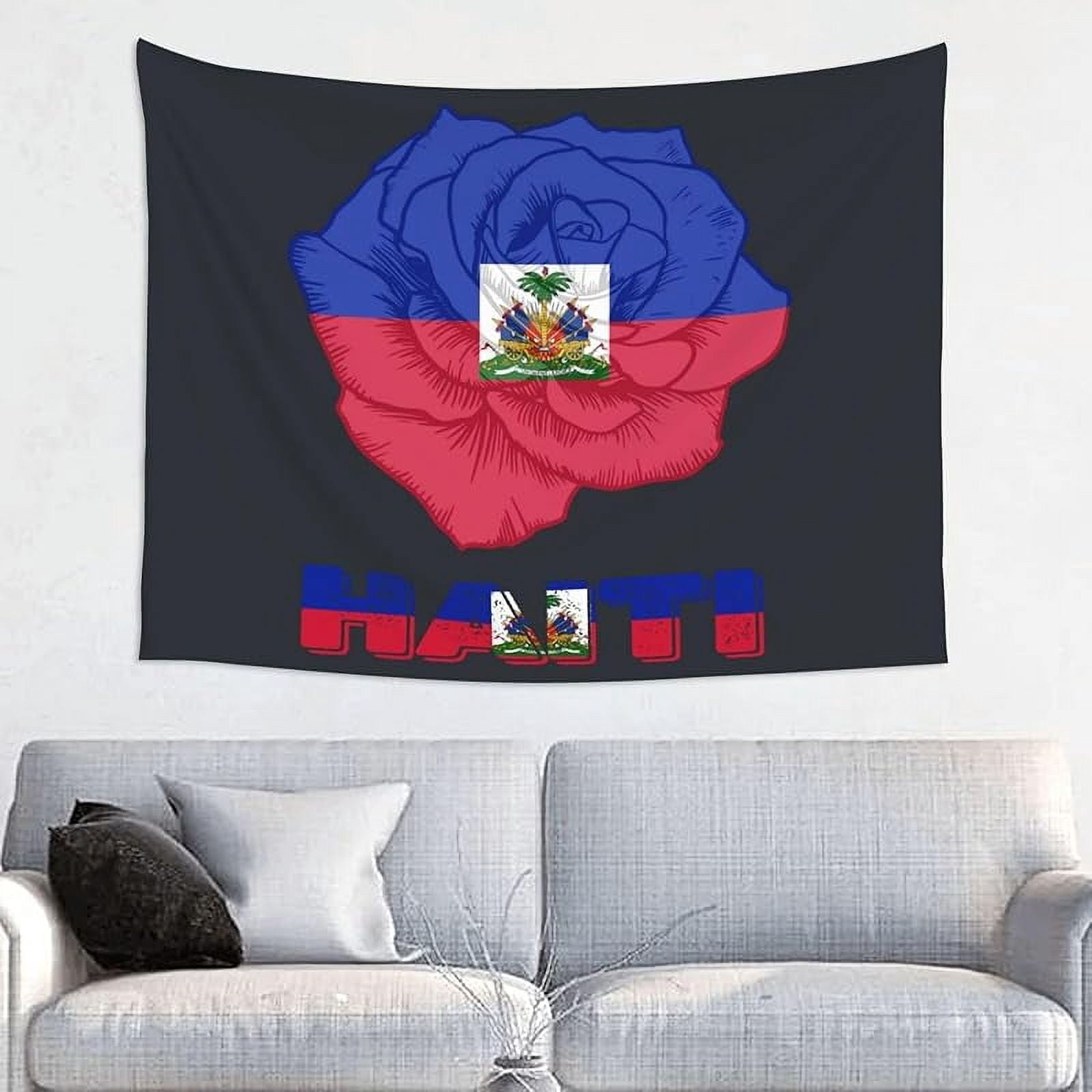 The United States Rose Flower Flag Tapestry Poster 29 x 37 inches Home ...