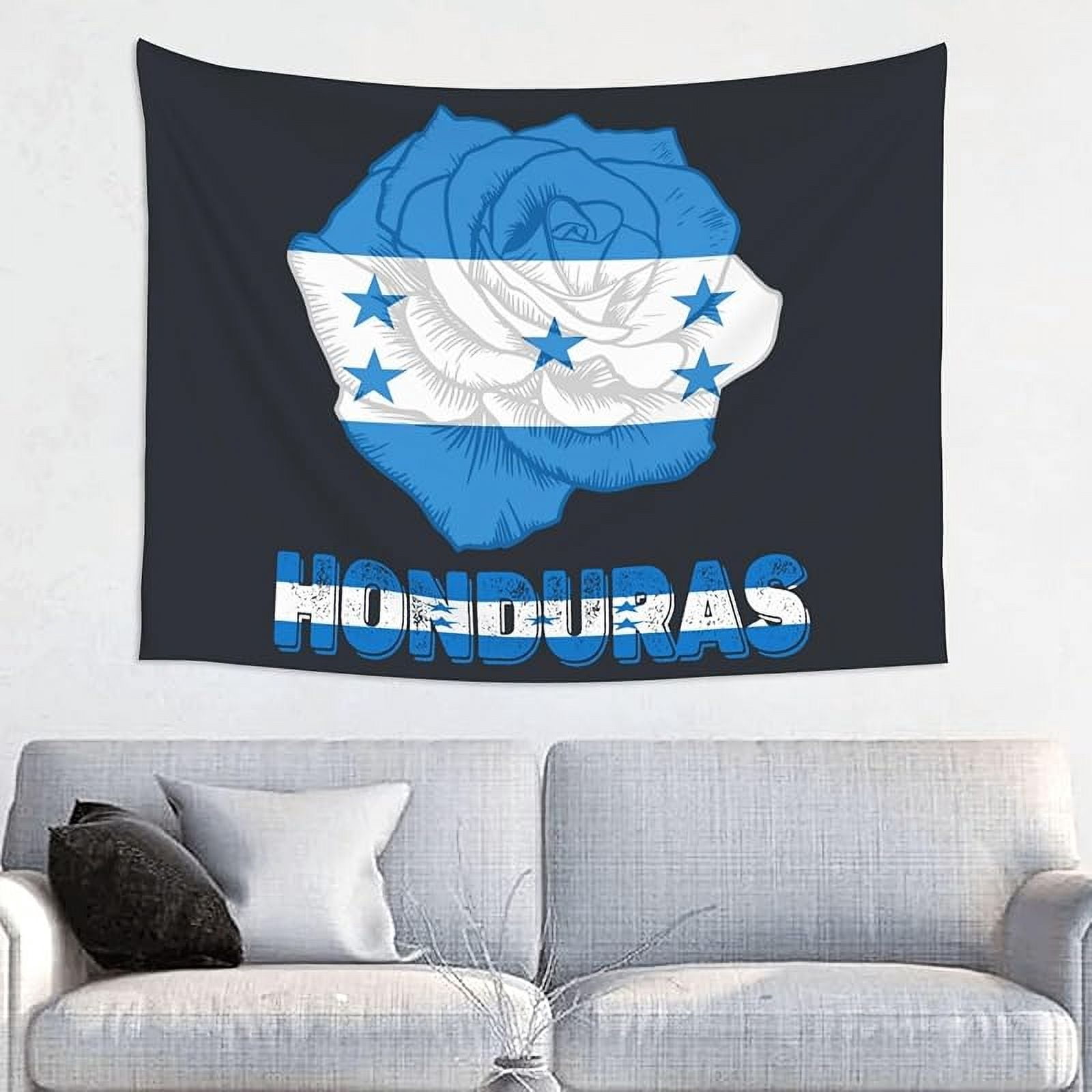 The United States Rose Flower Flag Tapestry Poster 29 x 37 inches Home ...