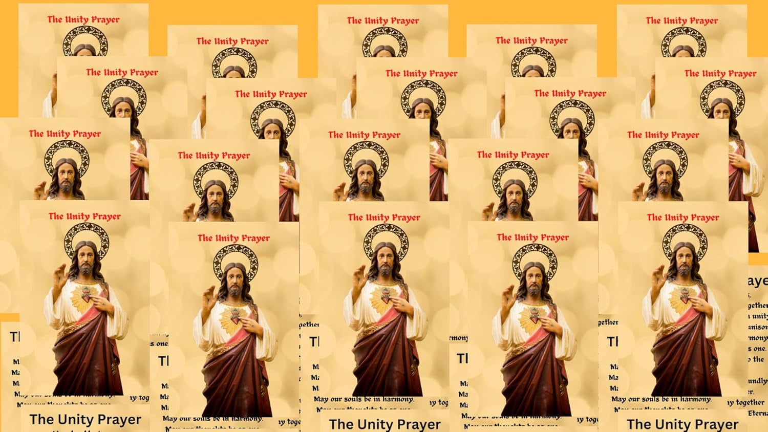 The Unity Prayer Card - 100 pack - Walmart.com