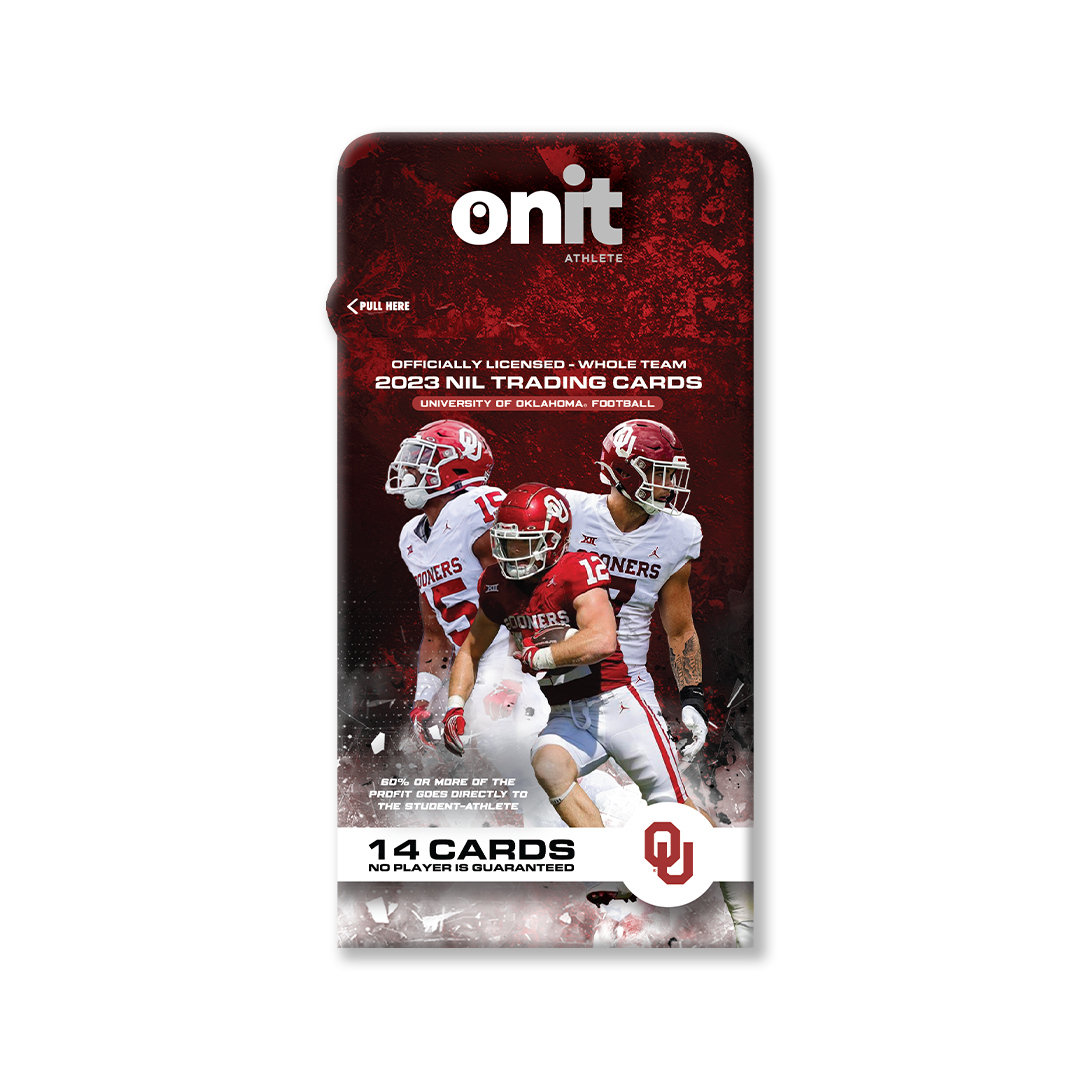 The University of Oklahoma® NIL Football - 2023 Trading Cards - Single Pack - Walmart.com