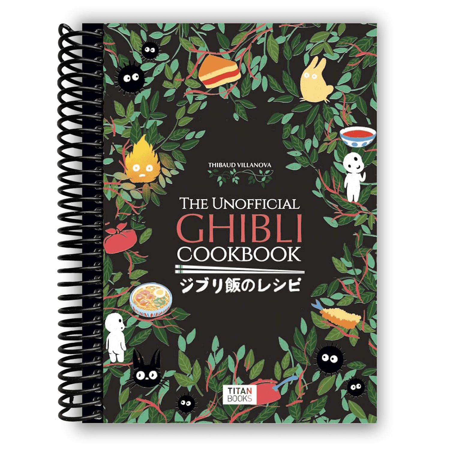 The Unofficial Ghibli Cookbook (Spiral bound) - Walmart.com