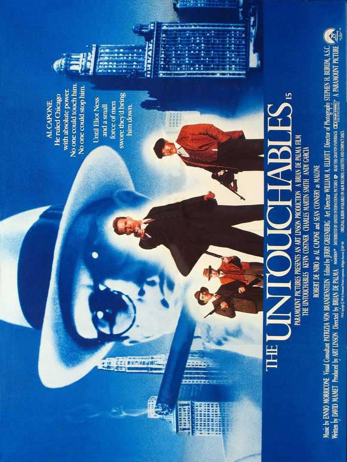 The Untouchables - movie POSTER (UK Style A) (11" x 17") (1987 ...
