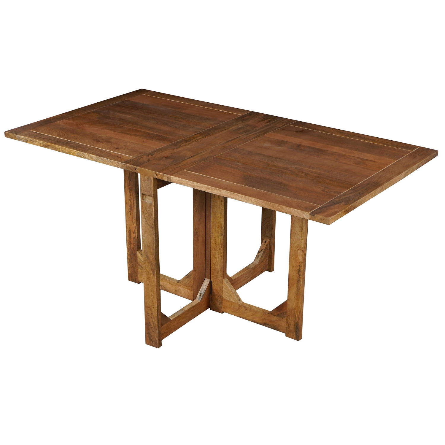 The Urban Port 62 Inch Rectangular Dining Table, Handcrafted Natural ...