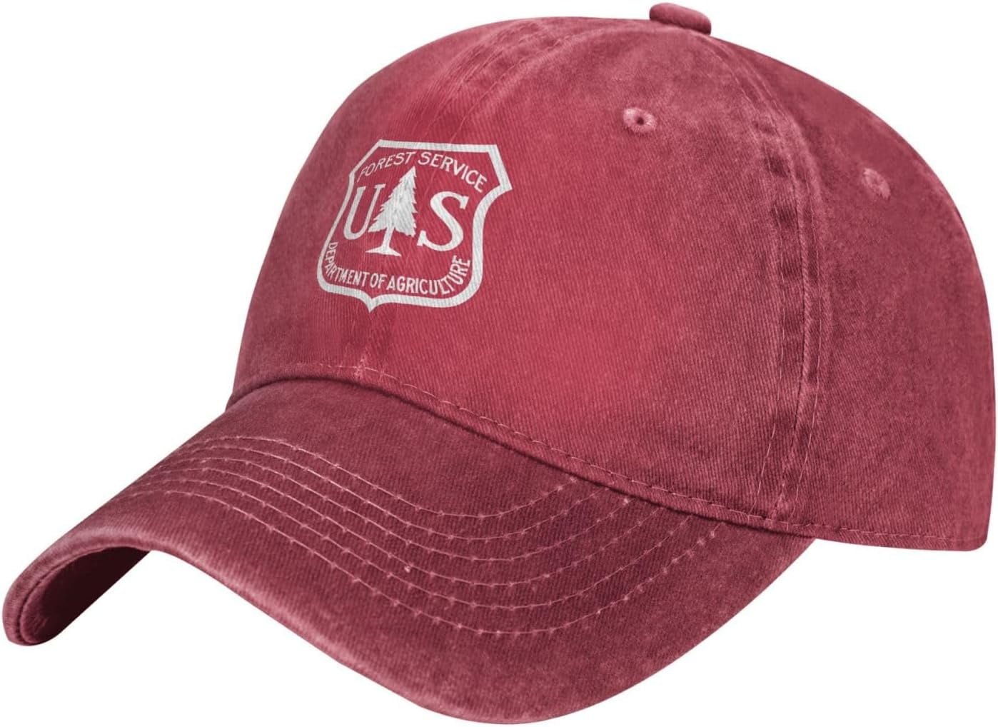 The Us Forest Service Hat Vintage Washed Distressed Baseball Cap ...