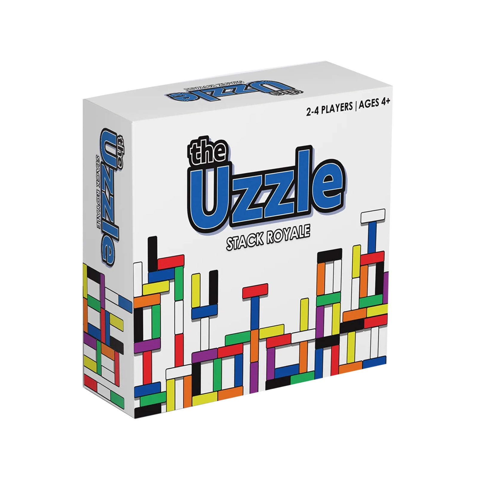 The Uzzle Stack Royale for Kids and Audlts Board Games, Wood, 5.30 in ...
