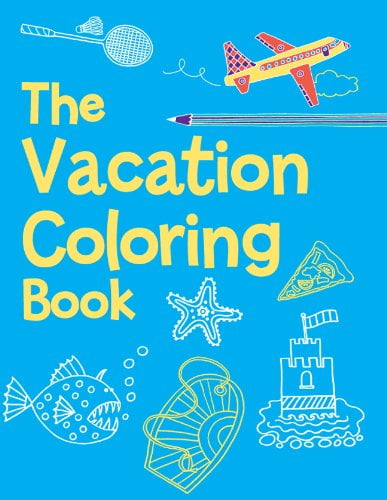 Pre-Owned The Vacation Coloring Book Paperback - Walmart.com