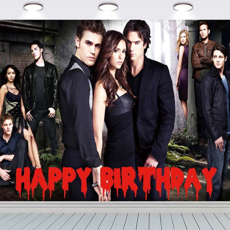 The Vampire Diaries Background Backdrop Party Supplies Taspestry Wall ...