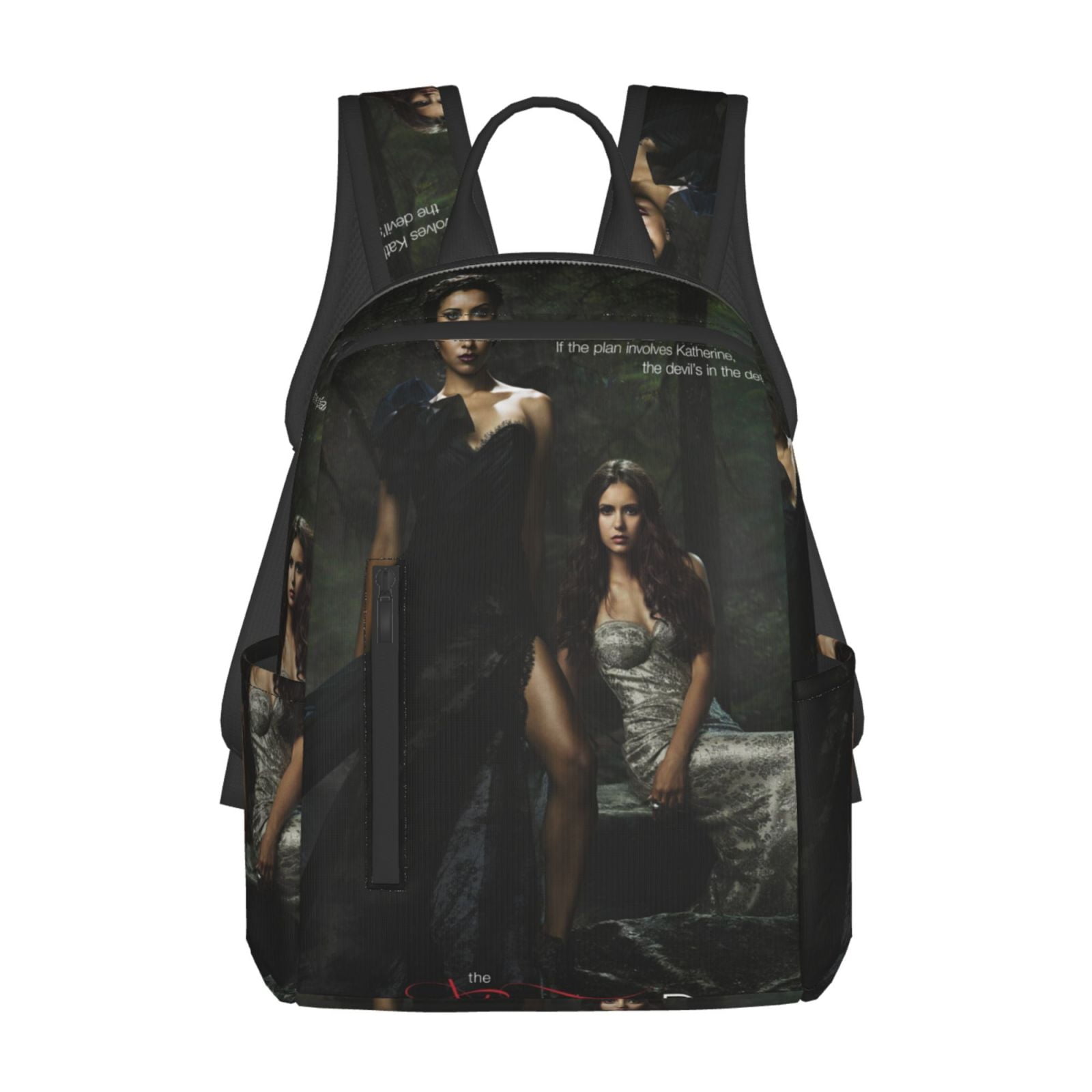 The Vampire Diaries Backpack Student School Bag Bookbag Satchel ...