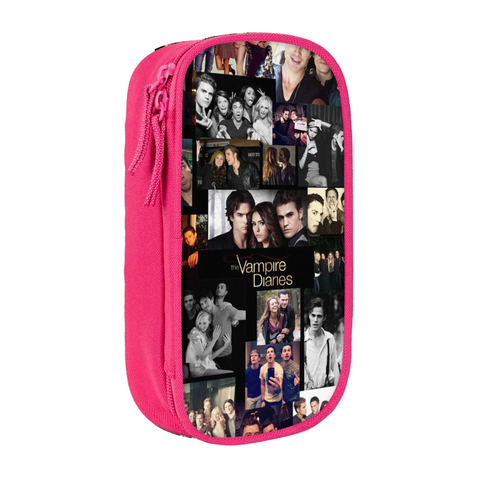 The Vampire Diaries Characters Pencilcase Large Capacity Pencase Double ...