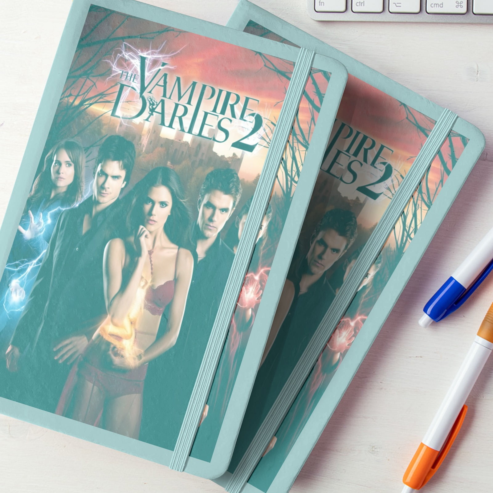 The Vampire Diaries Custom Printed Notebook. - Walmart.com
