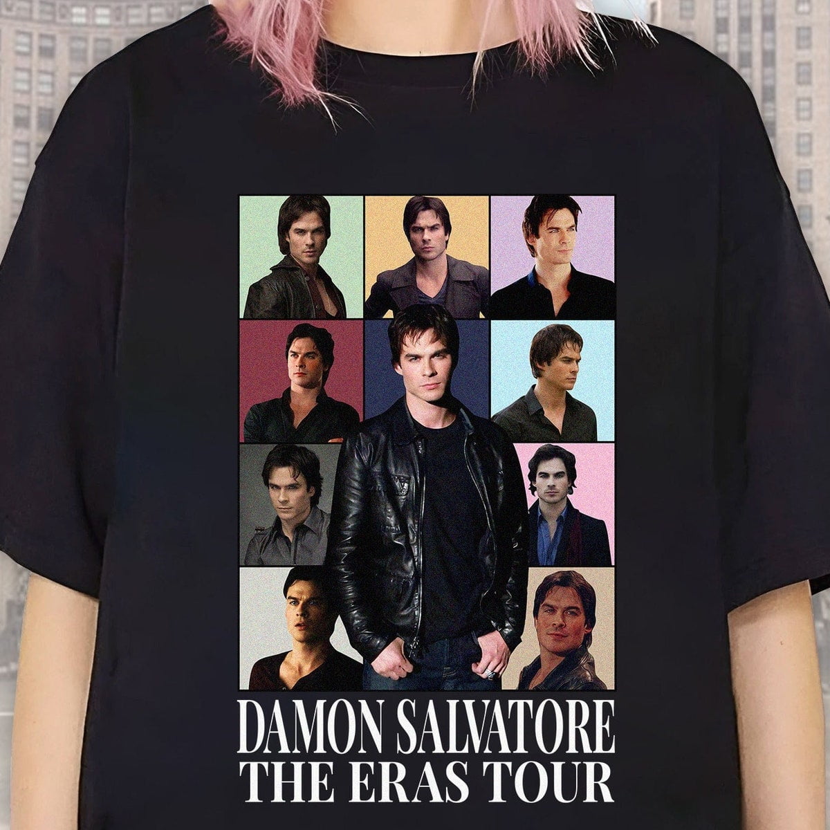 The Vampire Diaries Damon Salvatore Era Tour Shirt Vintage Stefan ...