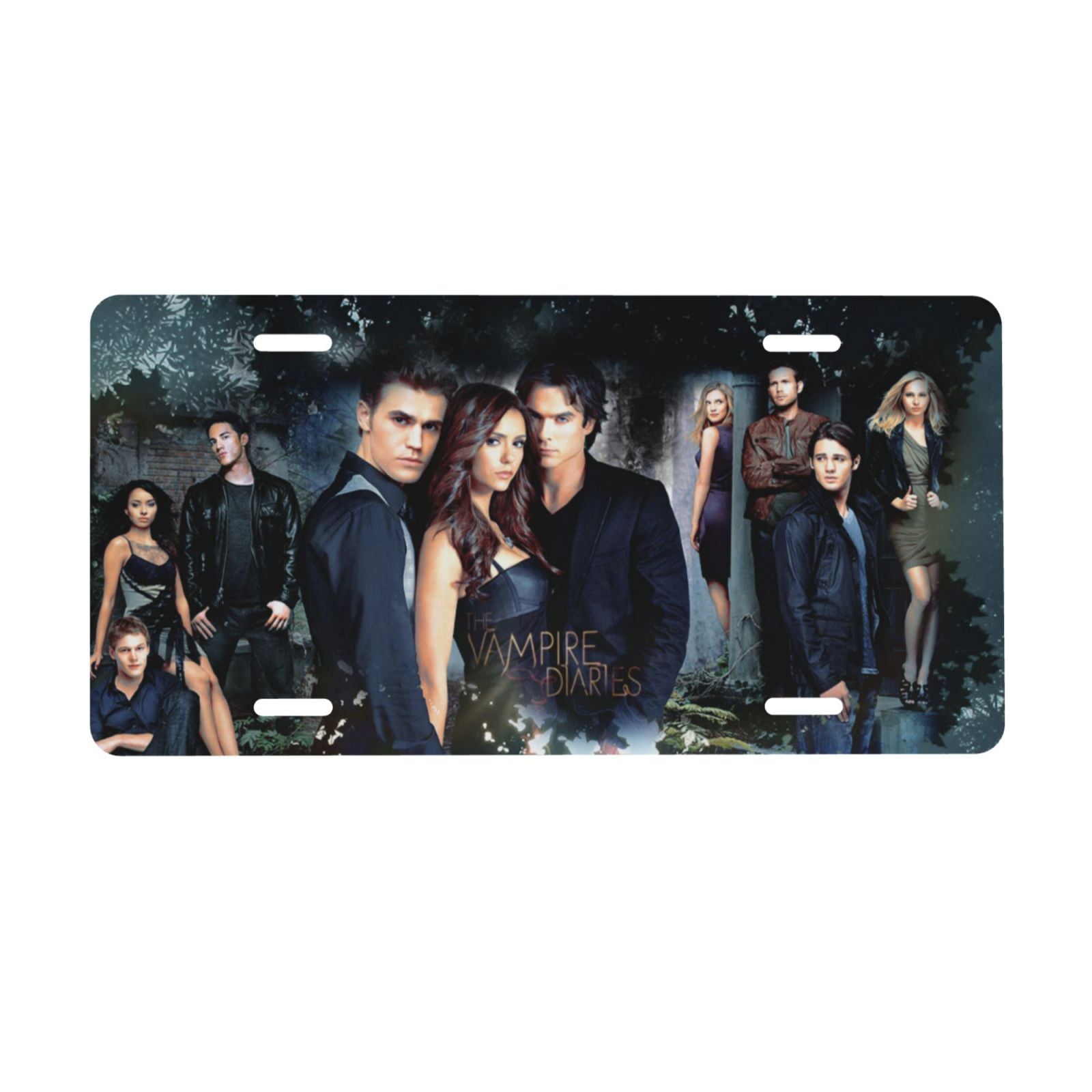 The Vampire Diaries License Plate Cover Aluminum Novelty Vanity Tag ...