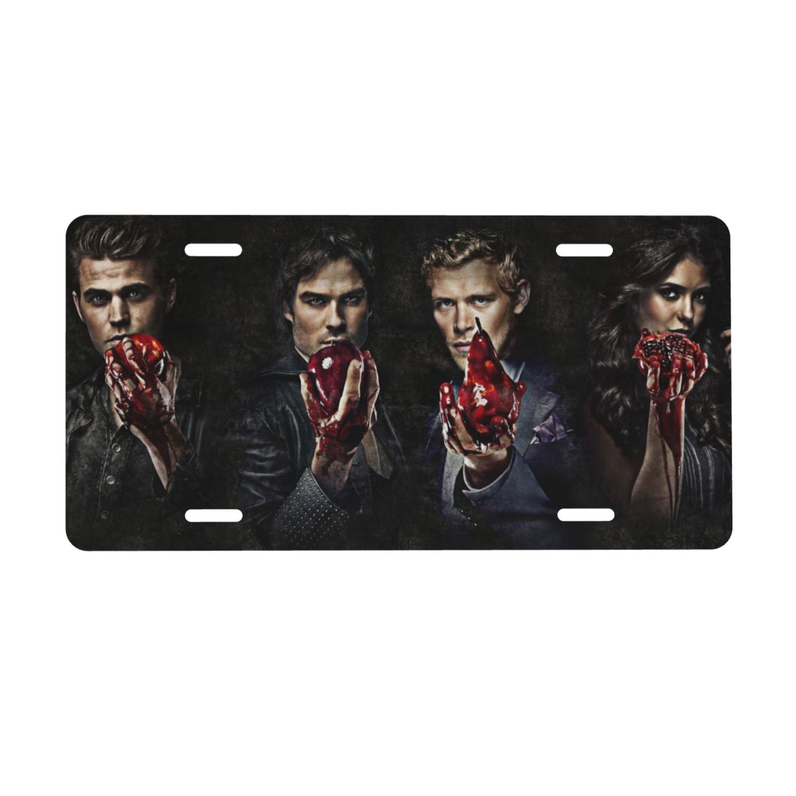 The Vampire Diaries License Plate Cover Aluminum Novelty Vanity Tag ...