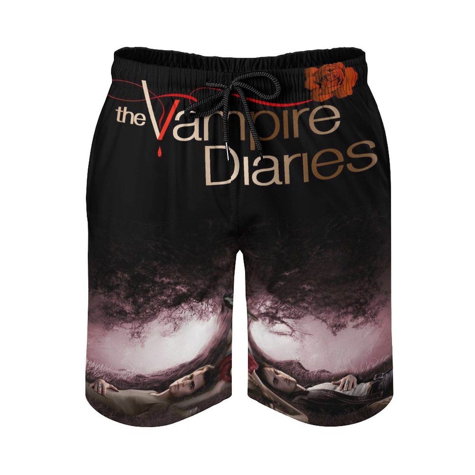 The Vampire Diaries Men's Beach Shorts Swim Trunks Quick Dry Casual ...