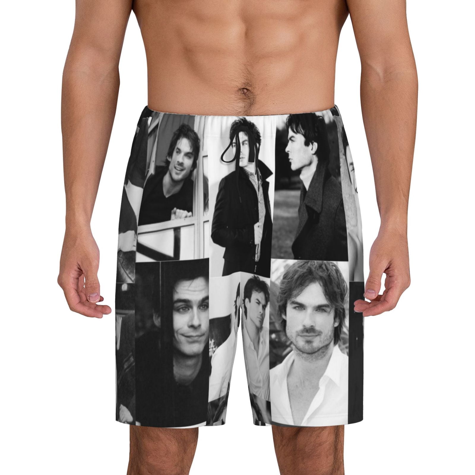 The Vampire Diaries Men's Short Pajama Pants Lightweight Daily Lounge ...