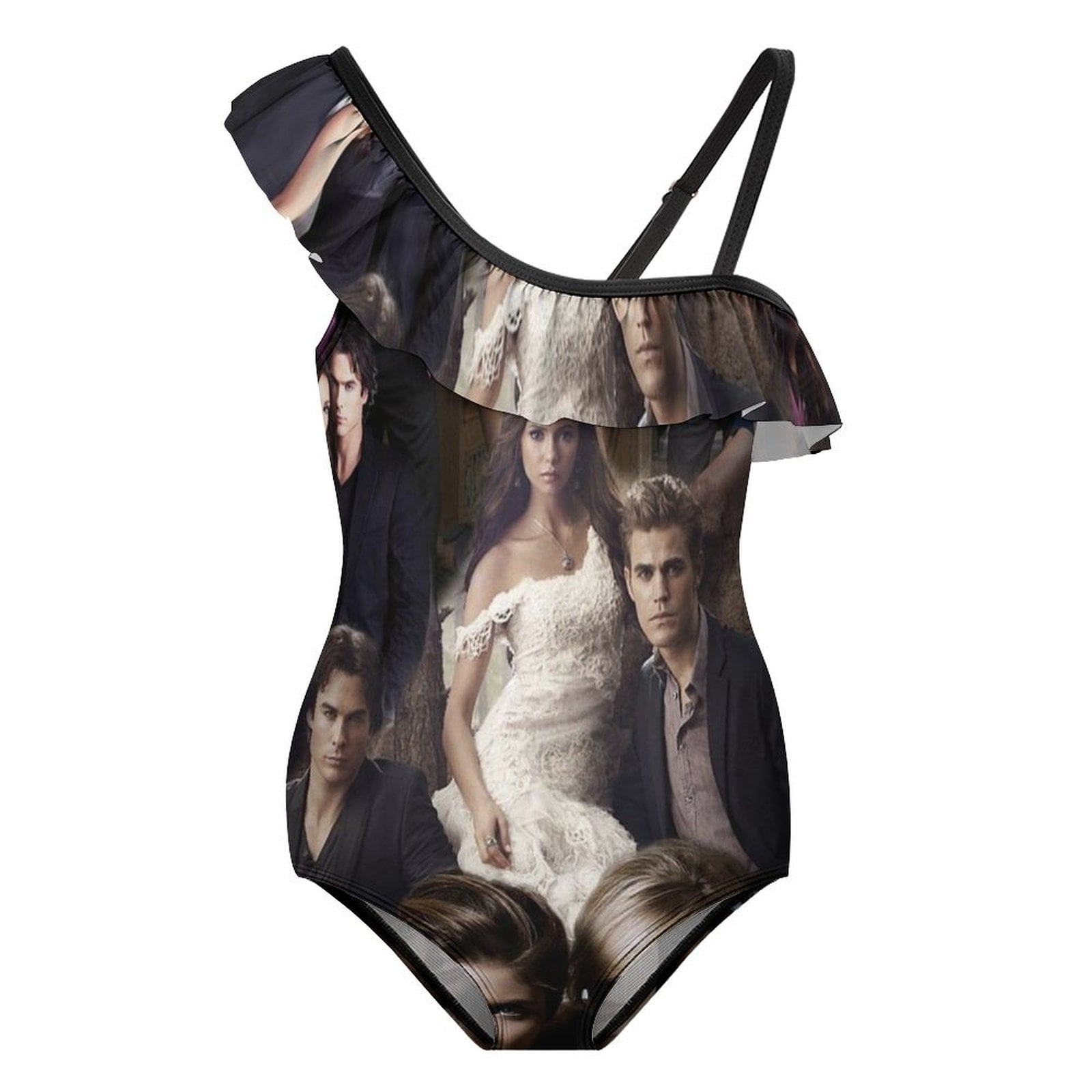 The Vampire Diaries One-Piece Swimsuit for Girls Adjustable One ...
