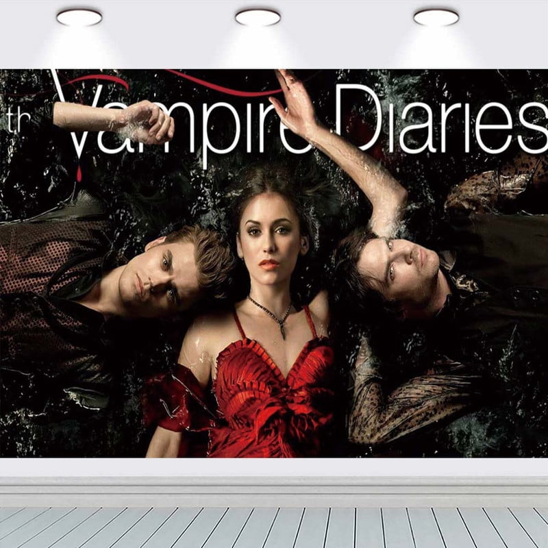 The Vampire Diaries Party Supplies Backdrop Banner Poster Birthday ...