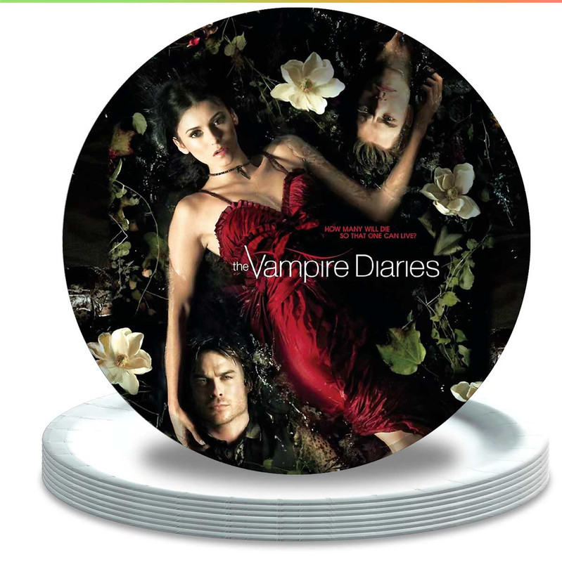 The Vampire Diaries Plates Party Supplies Birthday Decorations ...