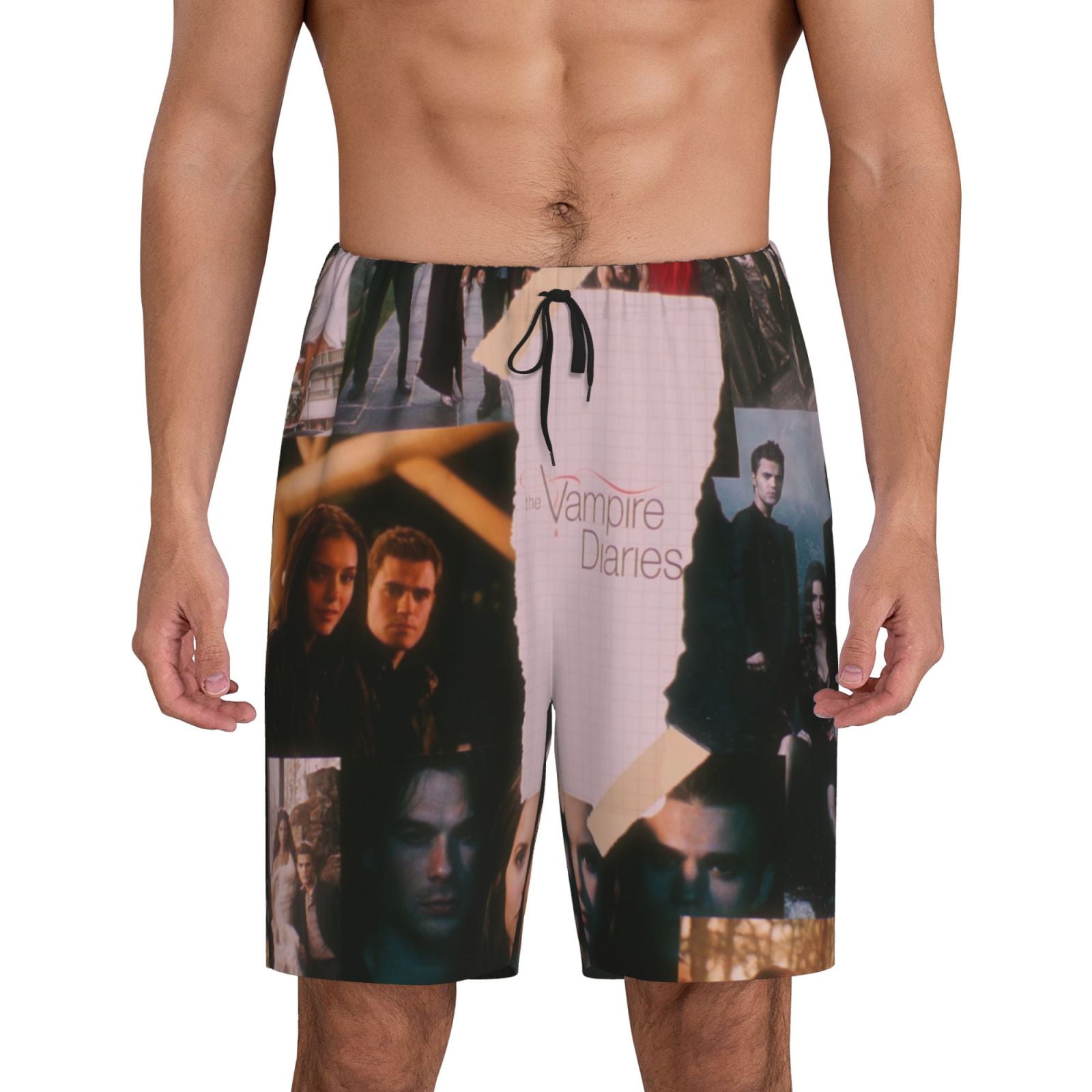 The Vampire Diaries Seasons Men's Short Pajama Pants Lightweight Daily ...