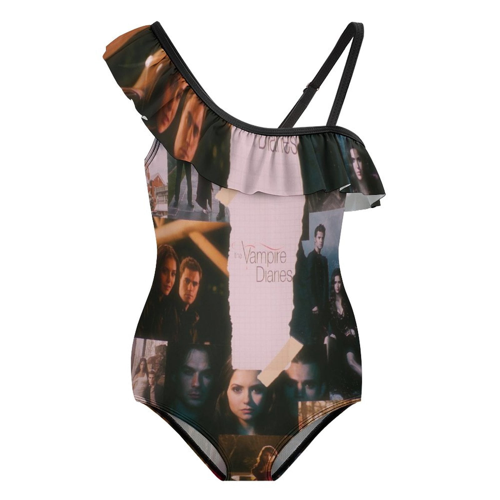 The Vampire Diaries Seasons One-Piece Swimsuit for Girls Adjustable One ...