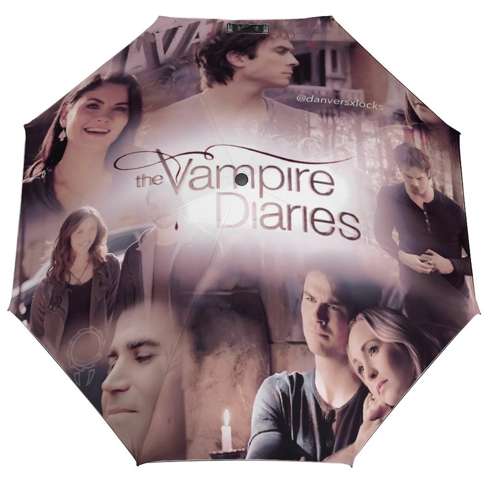 The Vampire Diaries-theme 3 Fold Auto Umbrella sunshade for Outdoor ...