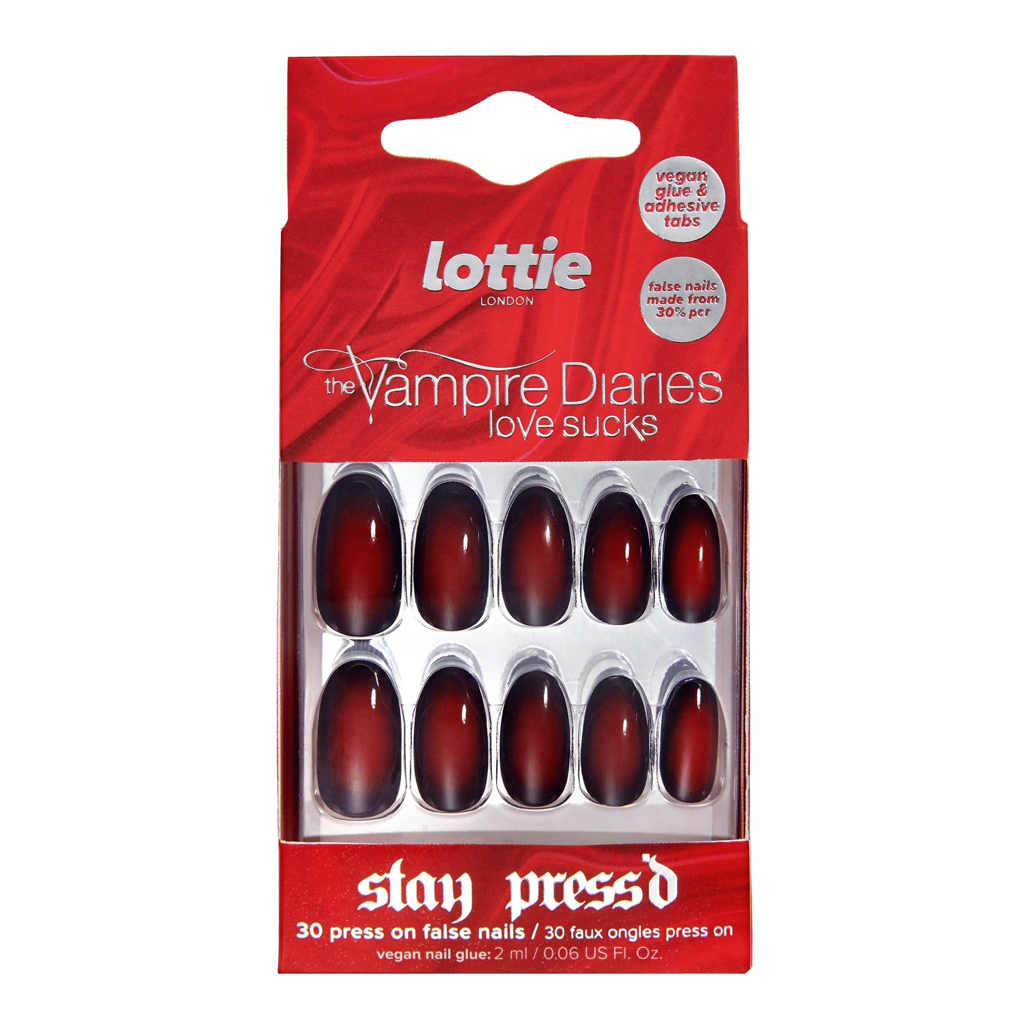 Vampire Diaries Nails