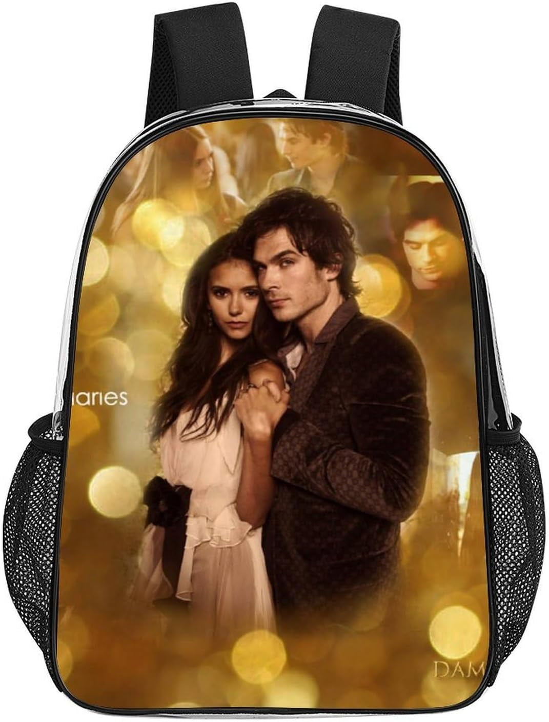 The Vampire diaries Clear PVC Swim Bag Transparent Backpack Wipeable ...