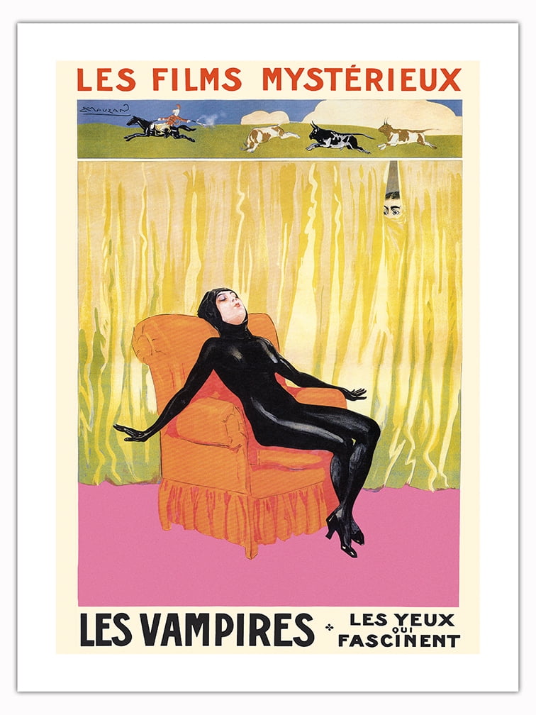 The Vampires (Les Vampires) - Silent Film Crime Serial - Vintage Film ...