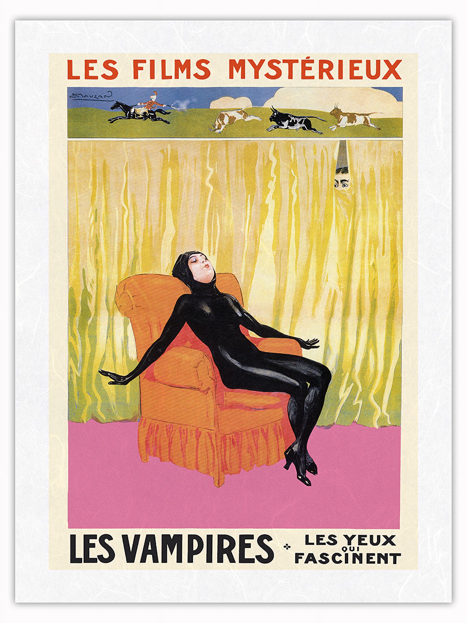 The Vampires (Les Vampires) - Silent Film Crime Serial - Vintage Film ...