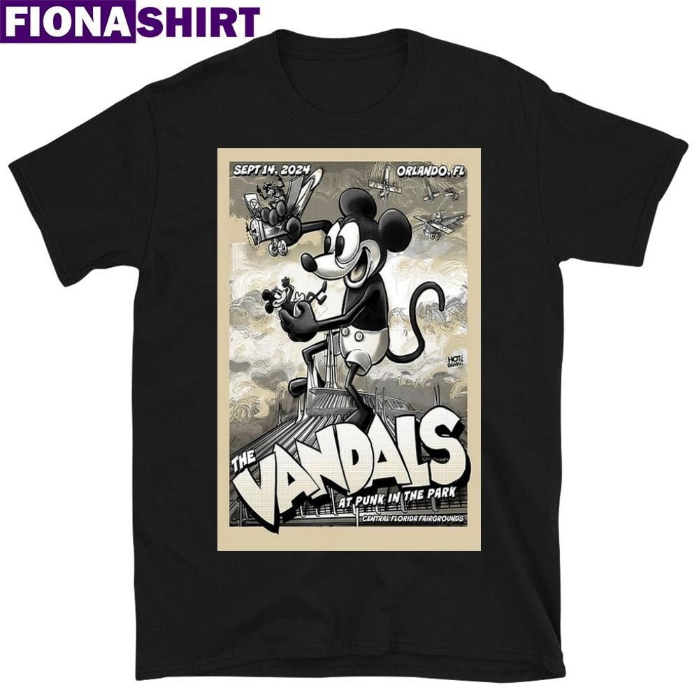 The Vandals Show Orlando Fl Sep 14 2024 Punk In The Park Poster Shirt ...