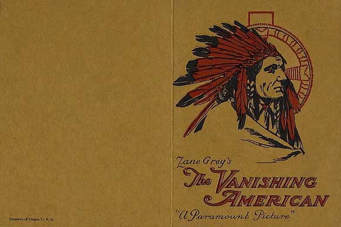 The Vanishing American - movie POSTER (Style E) (11" x 17") (1925 ...