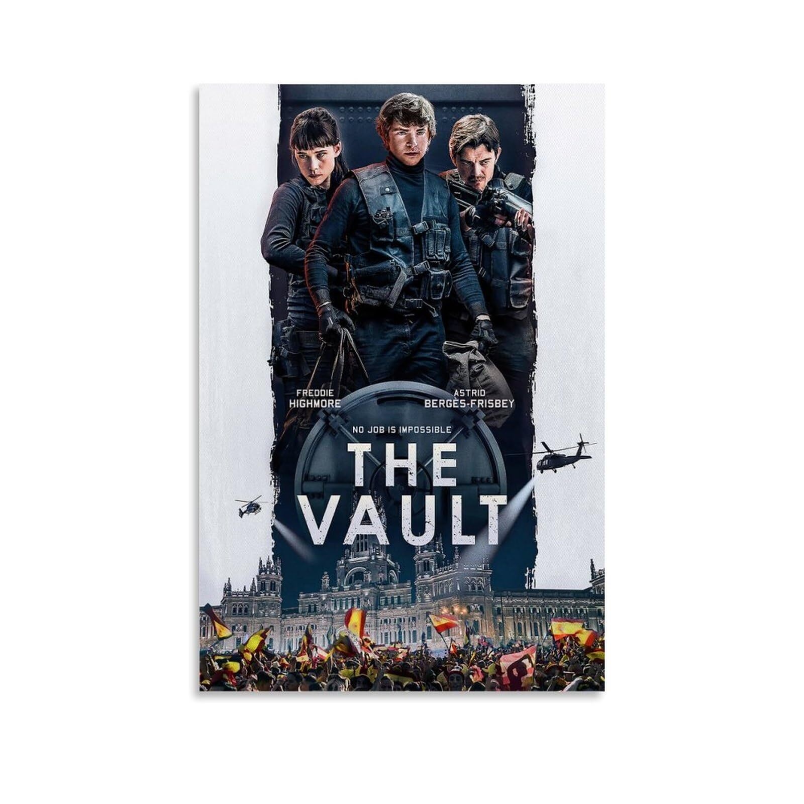 The Vault Movie Posters Canvas Art Posters for Room Aesthetic And Wall ...