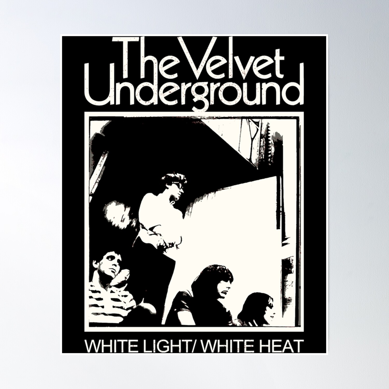 The Velvet Underground Band Poster Wall Art, Modern Wall Decor, 12x18 ...