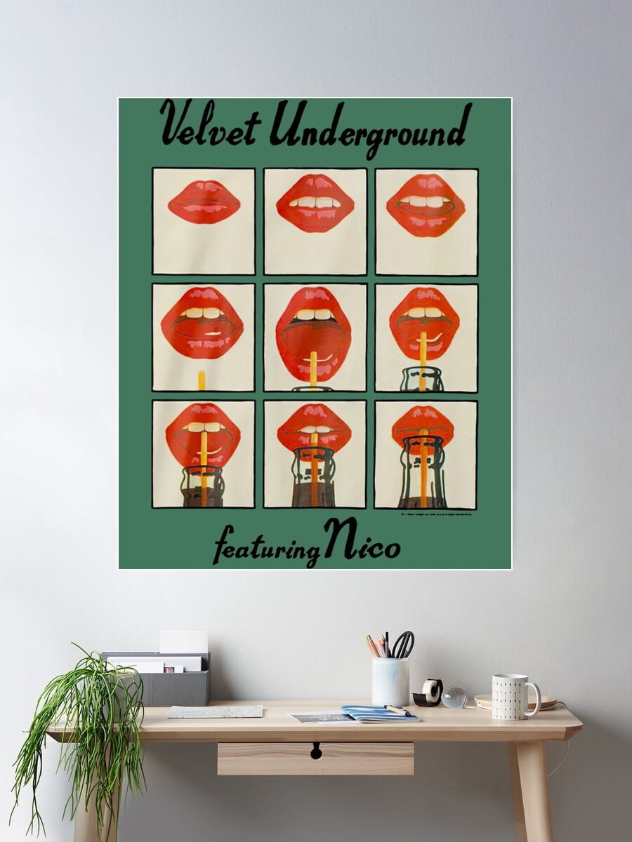 The-Velvet-Underground-Featuring-Nico Poster Wall Art, Modern Wall ...