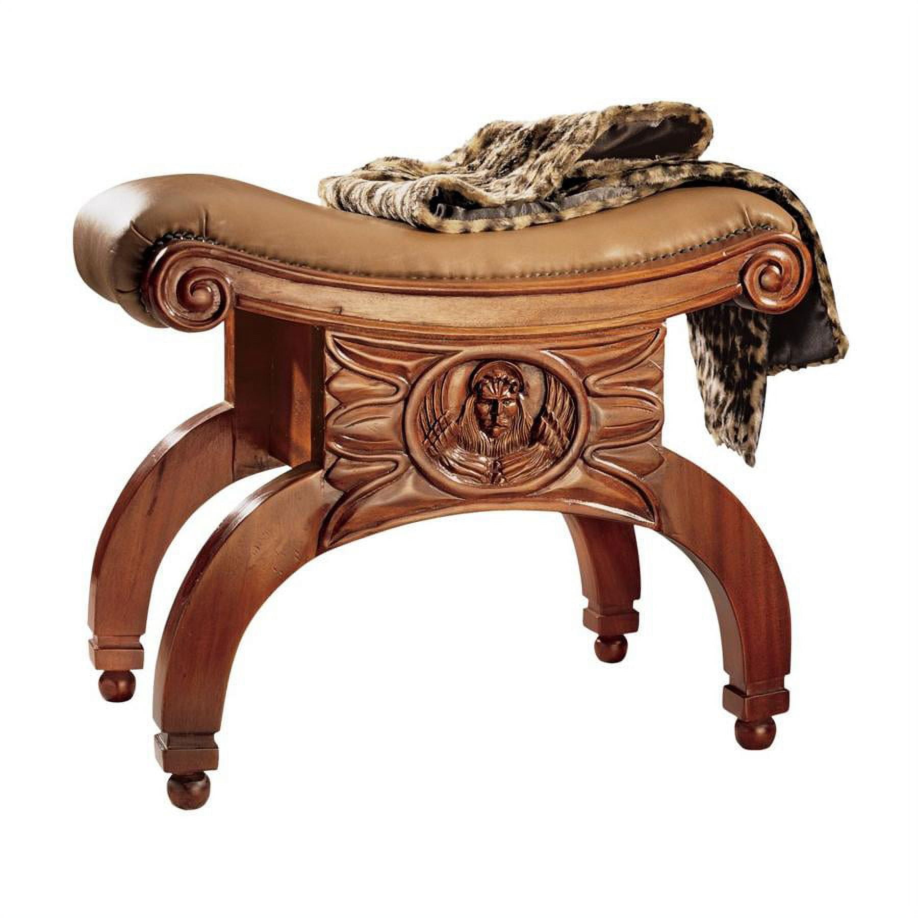 The Venetian Leather Taboret - Walmart.com