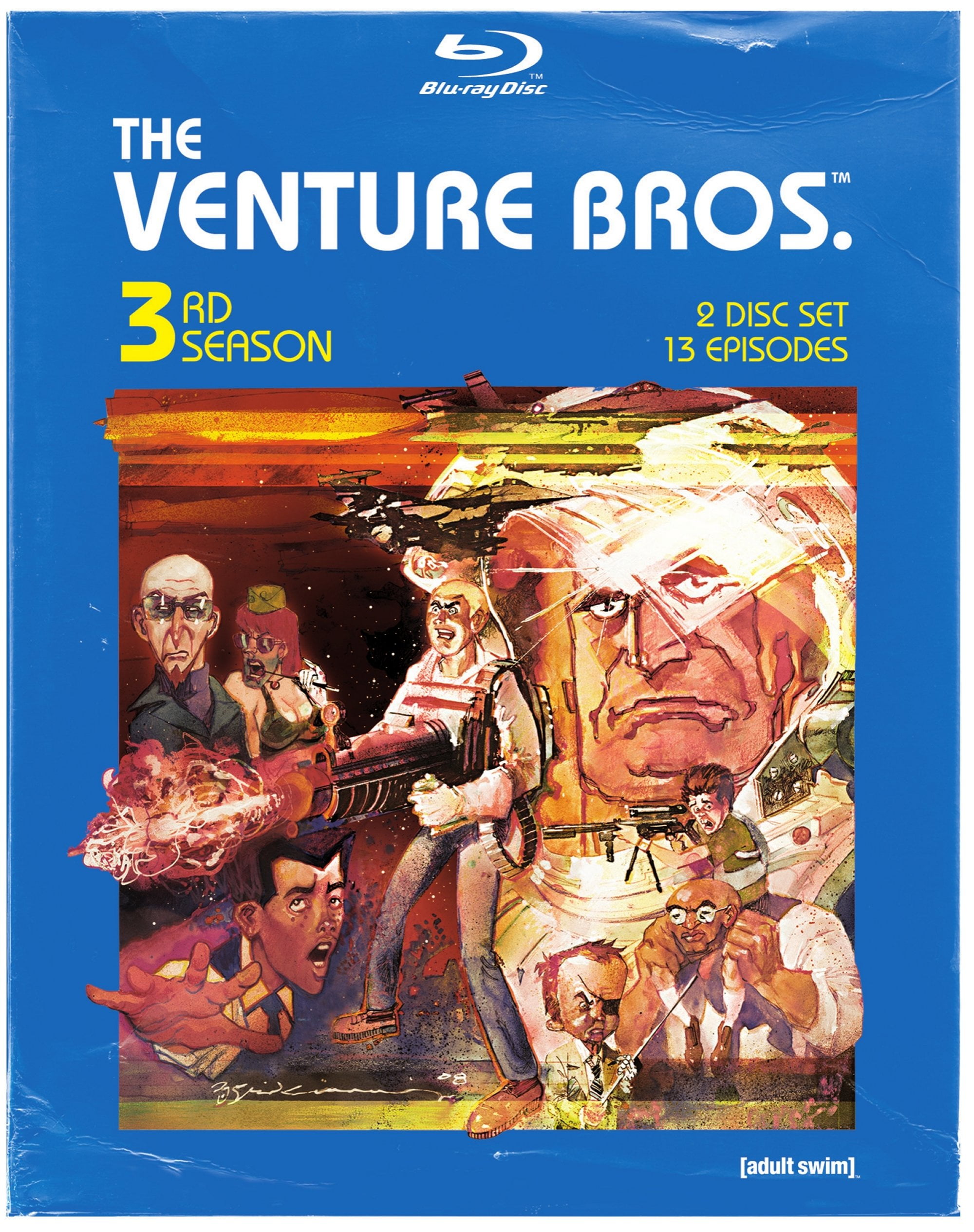 Cartoon Network's Venture Bros: Season 3 Animation (Blu-ray) - Walmart.com
