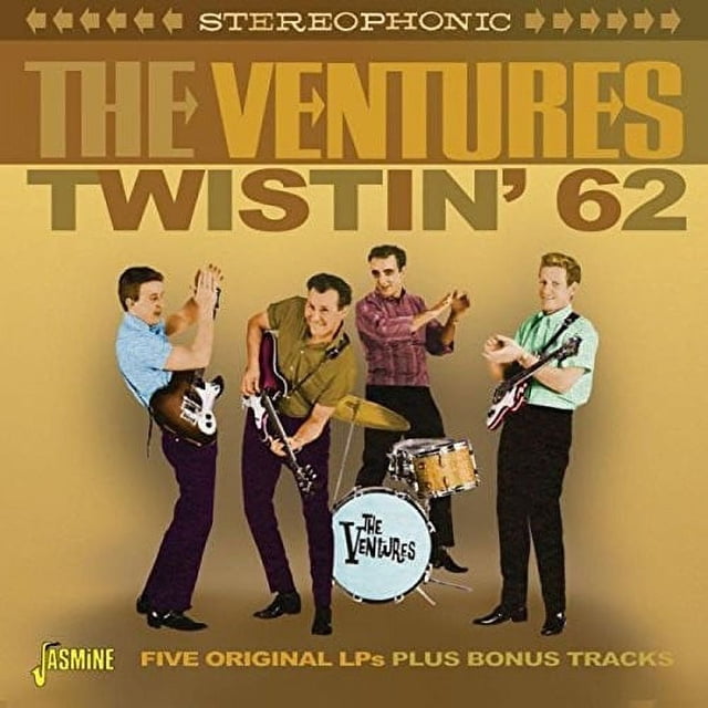 The Ventures - Twistin 62: Five Original LPS Plus Bonus Tracks - Music ...