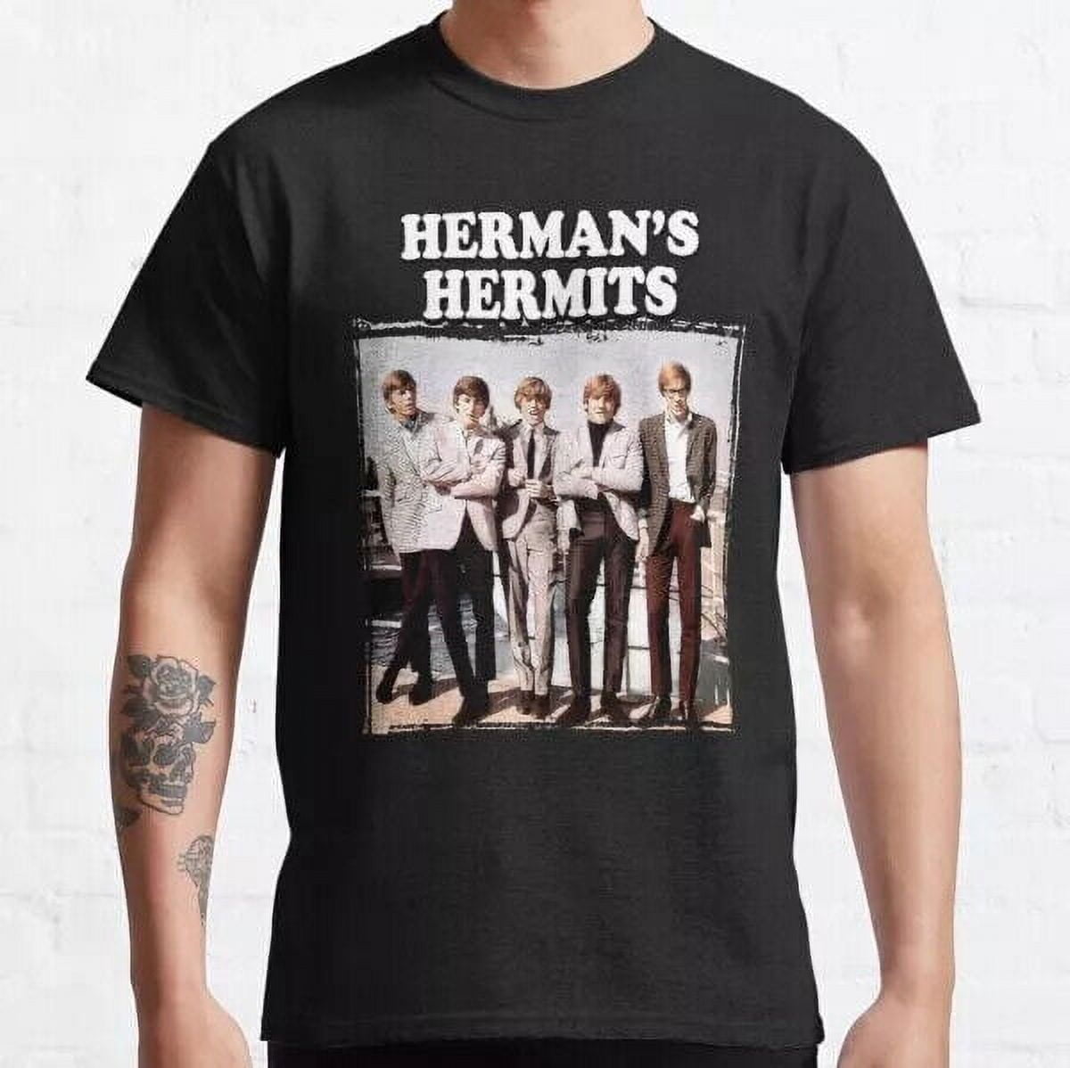 The Very Best of Herman's Hermits T-Shirt Their Greatest Hits Hermania ...
