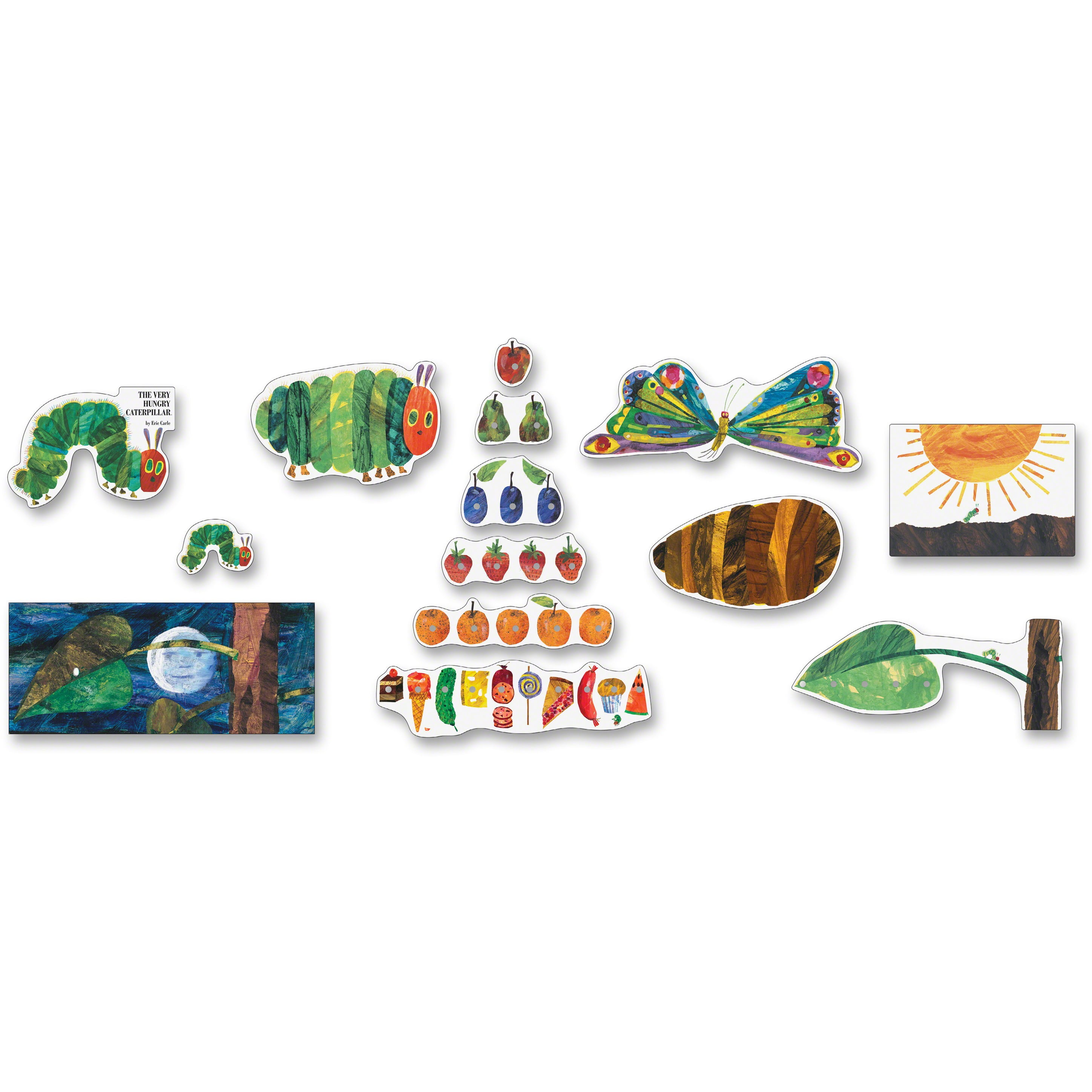 The Very Hungry Caterpillar™ Bulletin Board Set, Classroom Décor, 14 ...