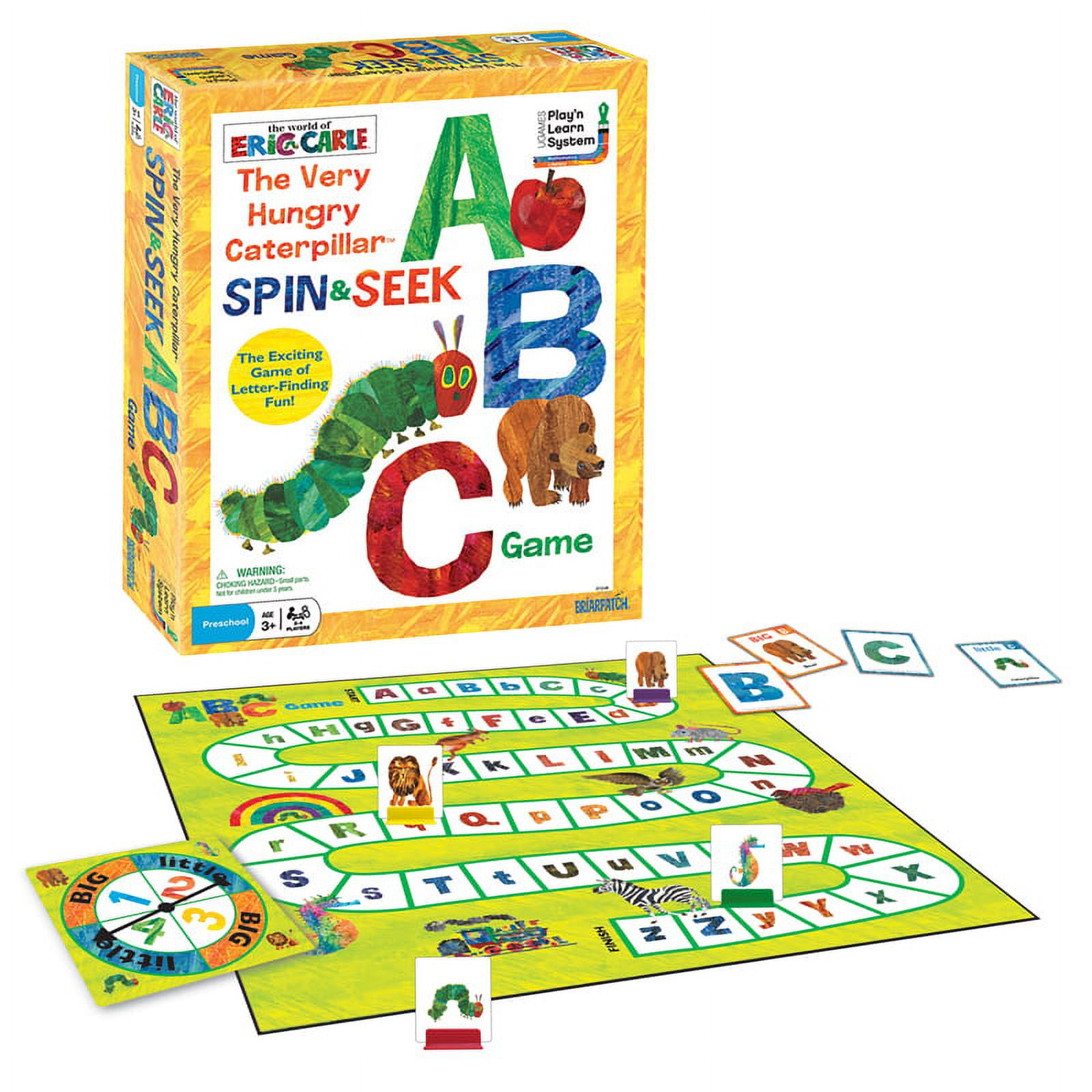 The Very Hungry Caterpillar Spin & Seek ABC Game | Bundle of 5 Each ...