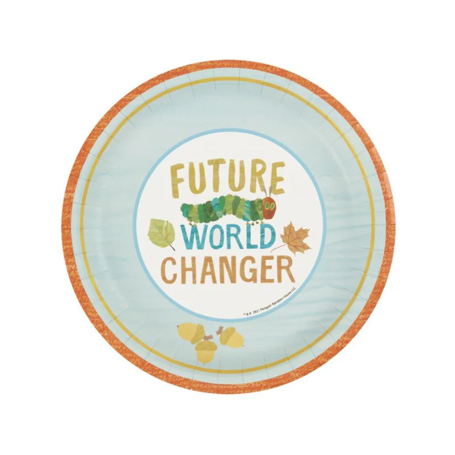 The Very Hungry Caterpillar Tableware Party Plates Child Blue - Walmart.com