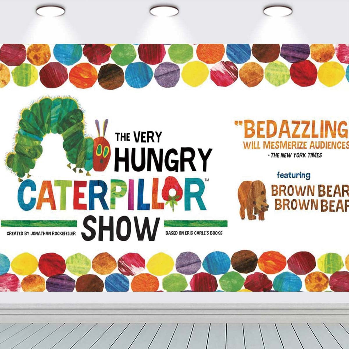 The Very Hungry Caterpillar school Backdrop Background Banner Taspestry ...